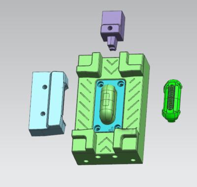 China PC Custom Plastic Injection Mold , AirPods Case Cover Multi Cavity Mould for sale