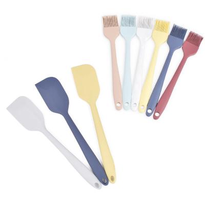 China Muti Cavity Custom Silicone Spatula Brush Sets Custom Mould Food Grade for sale