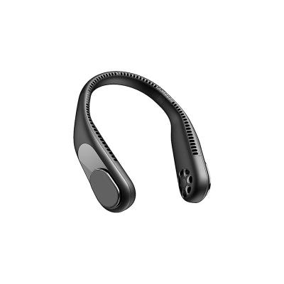 China Portable Custom Silicone Products Neck Fan Wearable For Outdoor Travel Indoor for sale