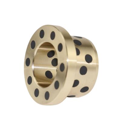 China Self-Lubricating Flanging Bearing JFB16 With Shoulder Type Oil-Free Graphite Copper Sleeve for sale