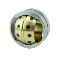 China Oil - Free Cast Bronze Bushings With Solid Lubricant Inserts for sale