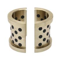 China Graphite Oilless Bearing SPW JTW SBW Good Chemical Resistance Collar Bushes Type for Construction for sale