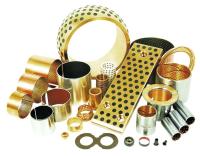 China Maintenance Free Self Lubricating  Bronze Bushing With Graphite Filled Grooves for sale