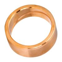 China Cylindrical Bush Types Bronze Sleeve Bearings Lubricated with Grease for sale