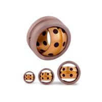 China High-Performance Plugged Graphite Oscillating Spherical Plain Bearing SOBS for sale