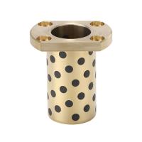 China Tin Bronze Graphite Plugged Bushings C90800 CuSn12 for sale