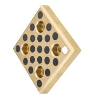 China Hydraulic Cylinder Parts Self Lube Wear Plates High Strength Brass Material  OILLESS，DIN，NAAMS Standard for sale