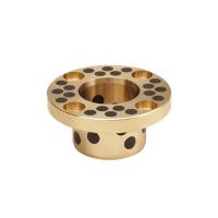 China Bronze Cylindrical Self Lubricating Bushing for Construction for sale