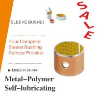 China Dry Self Lubricating Bearings , Pom Bushing For Mining Machinery for sale