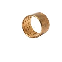 China CuSn8 CuSn6 Metric Flange Bronze Bushing Self lubricating for sale