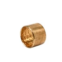 China CuSn8 CuSn6 Metric Flange Bronze Bushing Self lubricating for sale