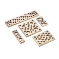 China Oil Free Plugged Graphite Slide Bearing Plates for sale