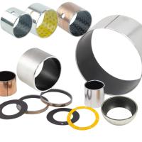 China Dx Pom Polymer Plain Bearings With Oil Groove for sale