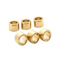 China DIN 1494 Plain CuSn8 Self Lubricating Bronze Bushings 160-165-60mm Perforated for sale