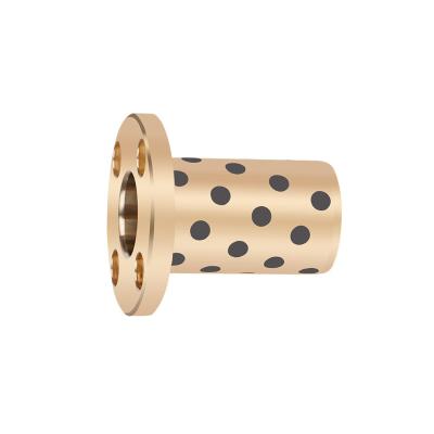 China C86300 ASTM UNS / SAE Casting Copper Alloy Bronze Sleeve Bushing With Graphite for sale