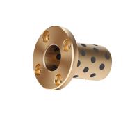 China C86300 ASTM UNS / SAE Casting Copper Alloy Bronze Sleeve Bushing With Graphite for sale