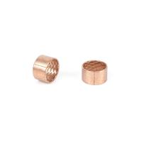 China CuSn8 CuSn6 Metric Flange Bronze Bushing Self lubricating for sale