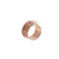 China CuSn8 CuSn6 Metric Flange Bronze Bushing Self lubricating for sale