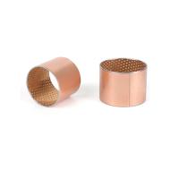 China CuSn8 CuSn6 Metric Flange Bronze Bushing Self lubricating for sale