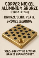 China Split Shaft Self Lubricating Bronze Bush CuAl10Fe5Ni5 Aluminium Bronze Bushing for sale
