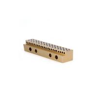 China Bronze Standard L Shaped Plates SOVL Oil Free Self Lubricating for sale