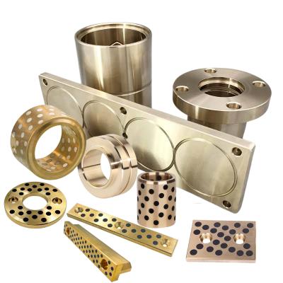 China Graphite Plugged Oil Free Slide Plate Self Lubricating for sale