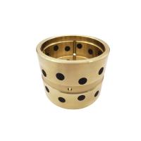 China Flange Bronze Sintered Slide Bearing With Self Lubrication for sale