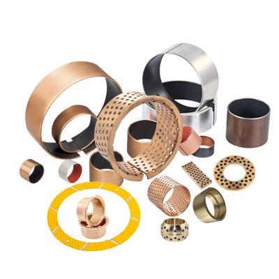 China Self Lubricating Porous Bronze Plain Bearings for sale