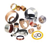 China CUSN6 / CUSN8 - Bronze Bearing Rolled Self Lubricating Plain Bearing | Dry Sliding Bearing Gerollte Trockengleitlager for sale