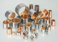 China Bimetal Bearings Steel Shell Backed With A Lead Bronze Lining Bearing Material For Oil Lubricated Applications for sale