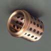 China Plug Graphite Cast Bronze Sleeve Bushings High Strength Wear Resistant for sale