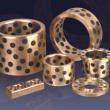 China Cam Slide Bearings | Bronze Bushing With Graphite Plugs Guide Die Bushes for sale