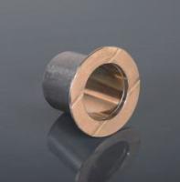 China Bronze Bimetal Bushings | Carbon Steel With Tin-Lead-Bronze Alloy Cusn10pb10 Sintered for sale