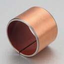 China Composite Dry Sliding Bearings | Journal Bearing Type—Coiled Steel Backing  Bushing for sale