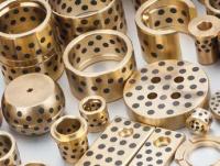 China Cast Bronze Bushings Solid Lubricant Bearings Hydraulic Equipment Components For Cylinders for sale