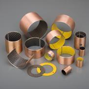 China Metal Polymer Composite Bearings POM Split Bushes DIN 1494/ISO 3547 for sale