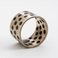 China C86300 Manganese Bronze Sleeve Bushings , Self Lubricating Bush Mediate Load for sale