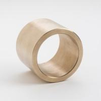 China Double Loop Oil Grooved Cast Bronze Bushings Self Lubricating Bearing Corrosion Resistance for sale