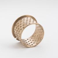 China Oilless Self Lubricating Plain Bearing Bronze Sleeve Bearings 090 & 092 with holes for Mining machinery for sale