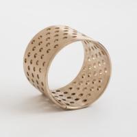 China Wrapped Bronze Bushing,  Flanged Size lubrication pockets for sale