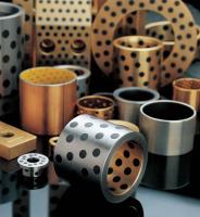China DIN 1494 / ISO 3547 Wrapped Composite Sliding Bearing Tin - plated steel  Bushing Strips Maintanance - free for sale