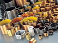 China DIN 1494 / ISO 3547 Wrapped Composite Sliding Bearing Tin - plated steel  Bushing Strips Maintanance - free for sale