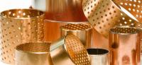 China Rolled Bronze Bushing with Diamond Indents |  Metric Sleeve material CuSn8 & CuSn6.5P for sale