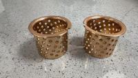 China Lagerbuchsen Bronze Sleeve Bushings, Flange Glidlager Size Made To Order for sale
