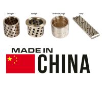 China Plug Graphite Sleeve Guide Inch Sized Bushings , Bronze Graphite Bushings Metal Standard for sale