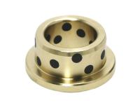 China Solid Lubricant Manganese Bronze Sliding Bearings Flanged Plate CuZn25AI5Mn4 C86300 for sale