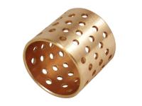 China Rolled Bronze Bushing with Diamond Indents |  Metric Sleeve material CuSn8 & CuSn6.5P for sale