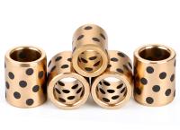 China CuZn25Al6Fe3Mn4 Size 203030 Bronze Graphite Bushings Bronze Sleeve Bearings 20 ID X 30 OD X 30 for sale