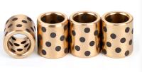 China CuZn25Al6Fe3Mn4 Size 203030 Bronze Graphite Bushings Bronze Sleeve Bearings 20 ID X 30 OD X 30 for sale