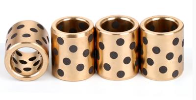 China CuZn25Al6Fe3Mn4 Size 203030 Bronze Graphite Bushings Bronze Sleeve Bearings 20 ID X 30 OD X 30 for sale